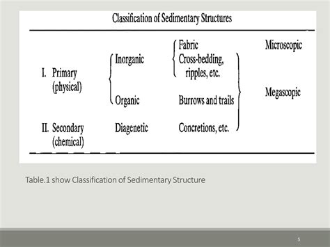 Sedimentary Structure Is The Feature In Sedimentary Rock To