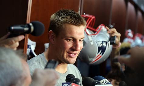Patriots Notebook Rob Gronkowski Says Bring It On Boston Herald