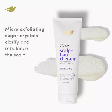 Dove Scalp Hair Therapy Clarifying Foaming Scrub Shop Shampoo And Conditioner At H E B