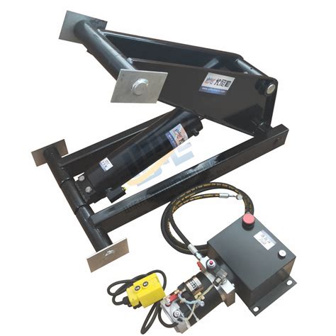 Ce Certificate Tipper Trailer Telescopic Hydraulic Cylinder With Hydraulic Power Unit Buy Ce