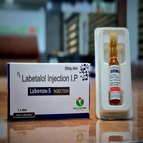 Labetalol Hcl 5 Mg Injection Manufacturer Supplier Exporter Latest