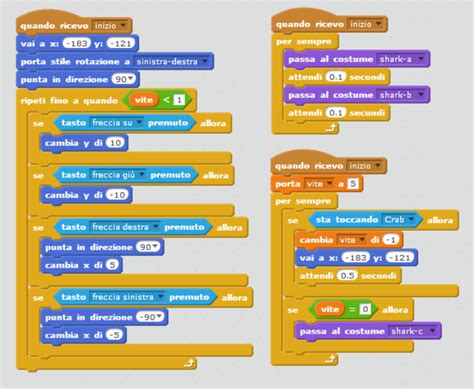 Squalo Mangia Pesci In Scratch Giochi In Scratch Coding Creativo Tutorial Sui Linguaggi Di