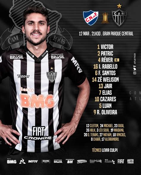 Nacional Derrotó 1 A 0 A Atlético Mineiro Con Gol De Bergessio