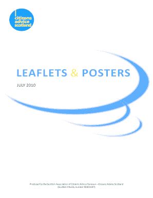 Fillable Online Cas Org Leaflets Posters Fax Email Print Pdffiller