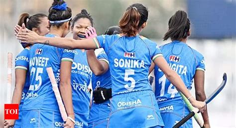 India Need To Guard Complacency Against Ireland In Fih Womens Nations