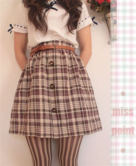 38 Best Images About Brown Plaid Skirt Outfit On Pinterest Dark Brown