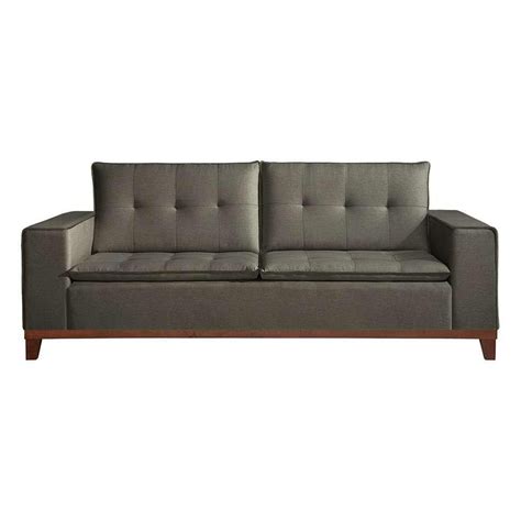 Sofá Tâmisa 3 Lugares Suede Verde Pão de Açúcar