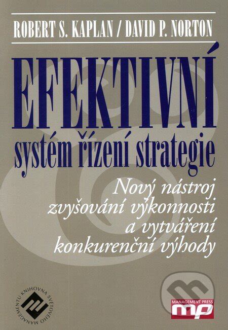 Efektivní Systém řízení Strategie Robert S Kaplan David P Norton