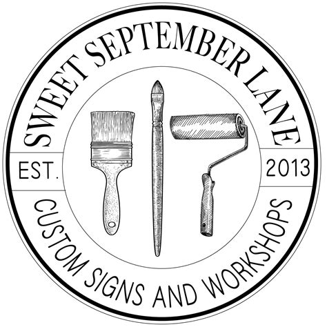 Sweet Sweet September Lane Custom Signs And Workshops