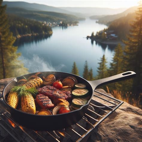 Grilled Chicken And Vegetables Premium Ai Generated Image