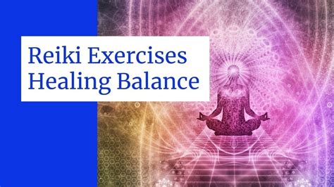 Reiki Exercises Healing Balance Pure Reiki Healing Master Reiki