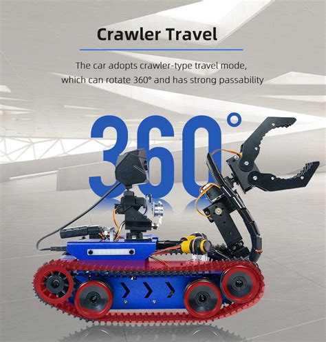 Xiaor Geek Gfs X Crawler Type Ai Programmable Robot Car With Raspberry