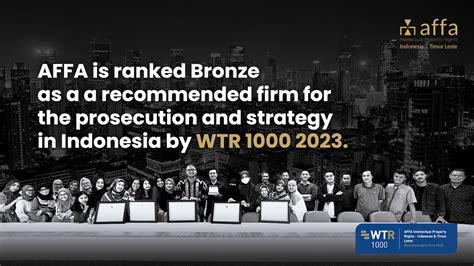 Affa Is Ranked Bronze As A Recommended Firm For The Prosecution And