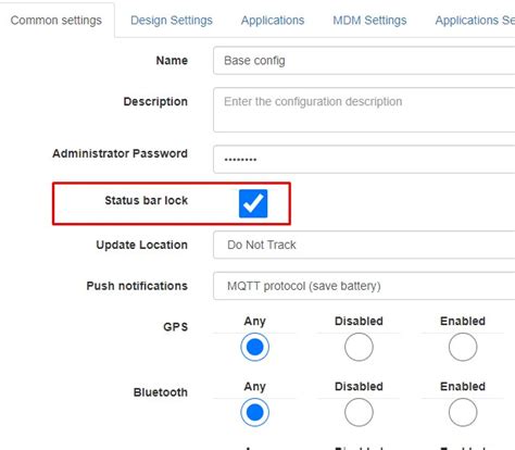 Lock The Taskbar On Android 9 Headwind Mdm Qanda