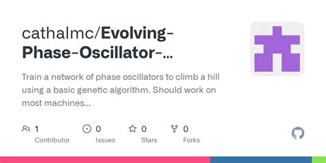 github cathalmc evolving phase oscillator networks train a network