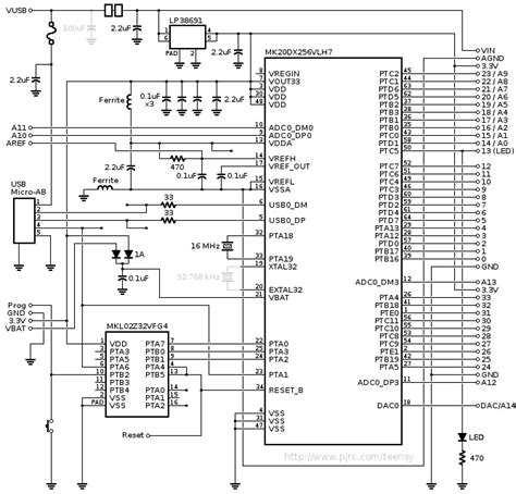 Teensy 3 2 Buy In Australia Dev 13736 Core Electronics
