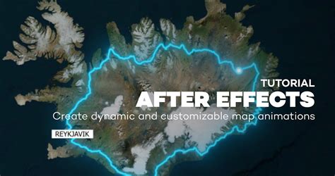 Tutorial How To Create Animated Maps In Adobe After Effects Mediarte