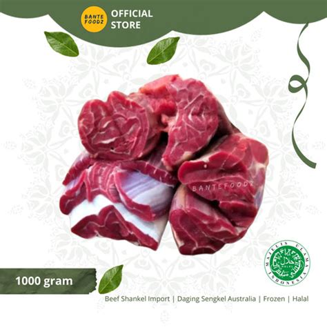 Jual Daging Sapi Sengkel Import AUS Daging Rawon Soto Sop 1 Kg