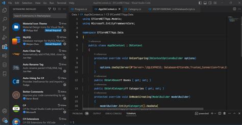 Visual Studio Code NET Code And Prod NET Technology CSharp