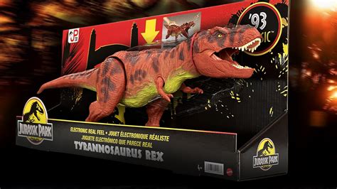 Mattel S Electronic Real Feel T Rex 93 Classic Unboxing And Review