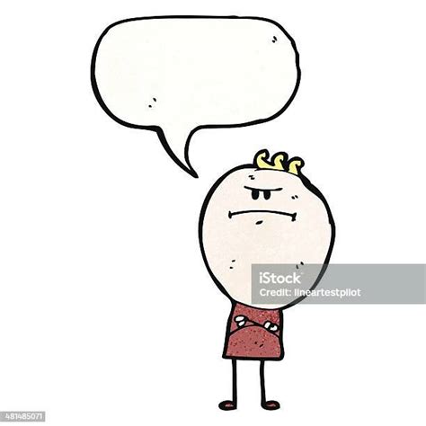 어디서 남자아이 말풍선을 귀여운에 대한 스톡 벡터 아트 및 기타 이미지 귀여운 기이함 낙서 드로잉 Istock