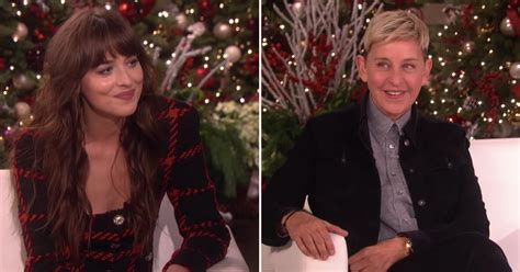 Reactions To Dakota Johnsons Interview With Ellen Degeneres Popsugar