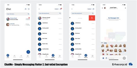 chatme simply messaging flutter apps with api backend