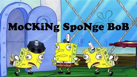 Mocking Spongebob Template At Viiaddisynblog Blog