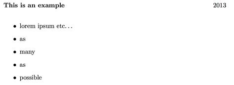 itemize how can i make a list with variable parameter size inside of