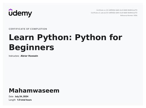 Im Happy To Share That Ive Obtained A New Certification Learn Python