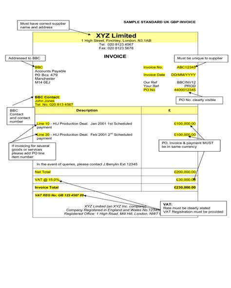 Invoice Template Fillable Printable Pdf Forms Handypdf
