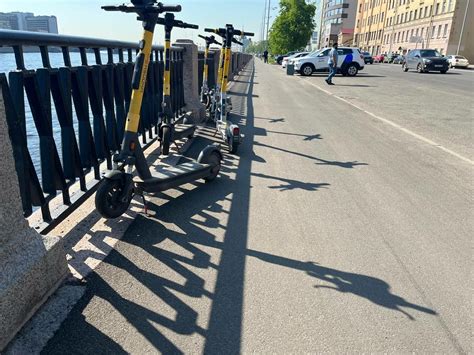 Комтранс Петербурга может запретить передвижение на самокатах по