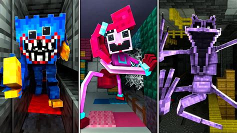 Poppy Playtime Chapter 1 2 3 In Minecraft Map All Chapters Full