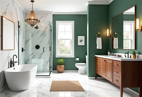 Bathroom Transitional Mood Board Ideas