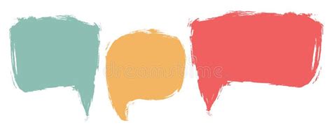 Callout Speech Bubbles Stock Vector Illustration Of Elements