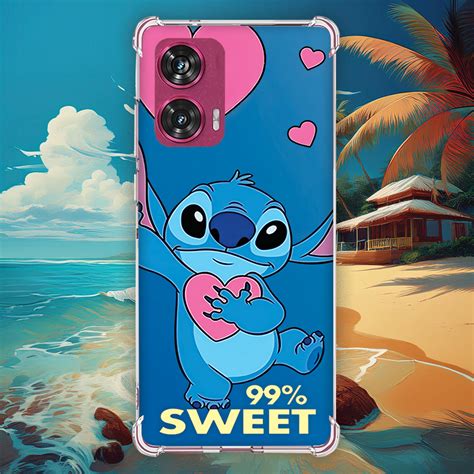 Capa Capinha 3476 Stitch Sweet Para Moto G9 Power Plus Play G8