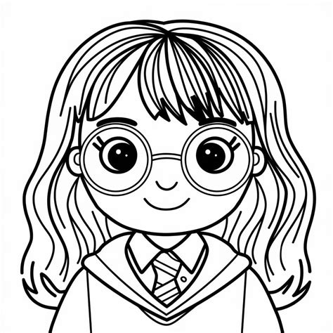 Desenhos De Hermione Para Colorir Pintar E Imprimir ColorirOnline