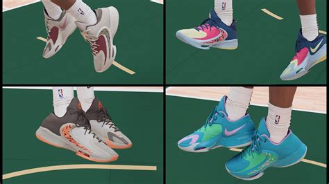 Nba 2k23 Next Gen Shoe Creator Zoom Freak 4 Pack Youtube