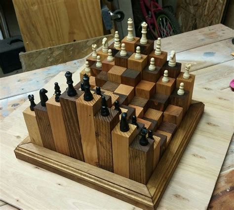 D Printable Chess Board