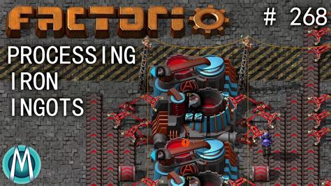 Factorio K Angel Bobs Ep Processing Iron Ingots YouTube