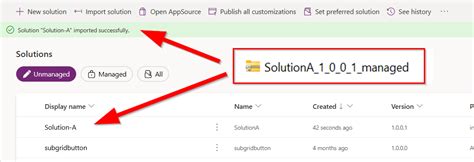 how to convert a managed solution into an unmanaged solution