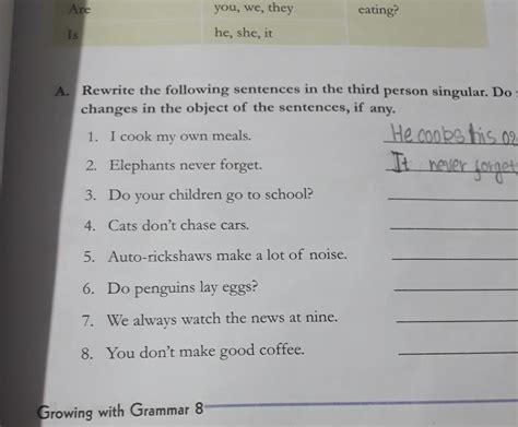 Rewrite The Following Sentences Brainly In