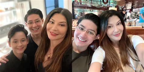 Foto Momen Langka Tamara Bleszynski Kumpul Bareng Dua Putranya Yang