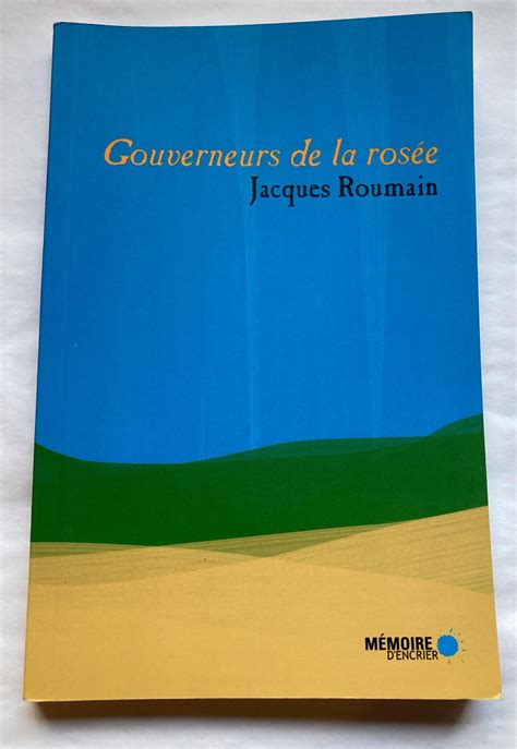 Livre Gouverneurs de la rosée de Jacques Roumain nOula