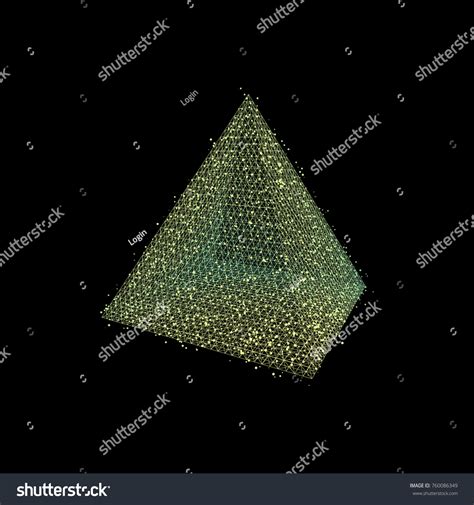Pyramid Regular Tetrahedron Platonic Solid 3d Stock Vector Royalty Free 760086349 Shutterstock