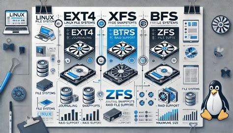 linux file system explained ext4 xfs btrfs and more technops