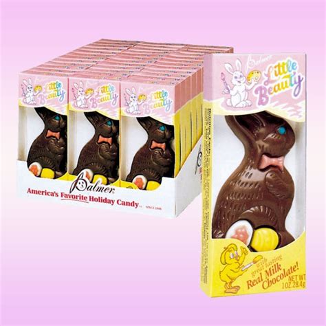 1 Oz Chocolate Easter Bunny Holidaygoo Best Candy Filled Easter Eggs
