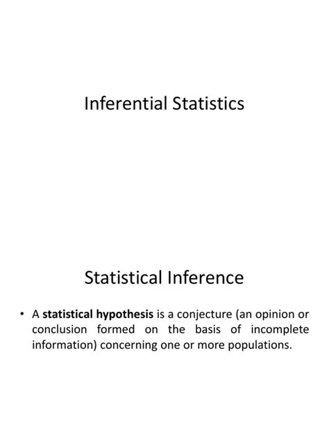10 inferentialstatistics pdf type i and type ii errors
