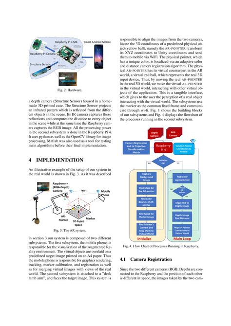 D Augmented Reality Tangible User Interface Using Commodity Hardware DeepAI