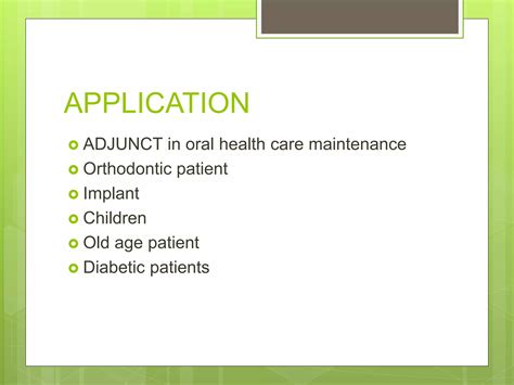 Supragingival And Subgingival Irrigation Pptx